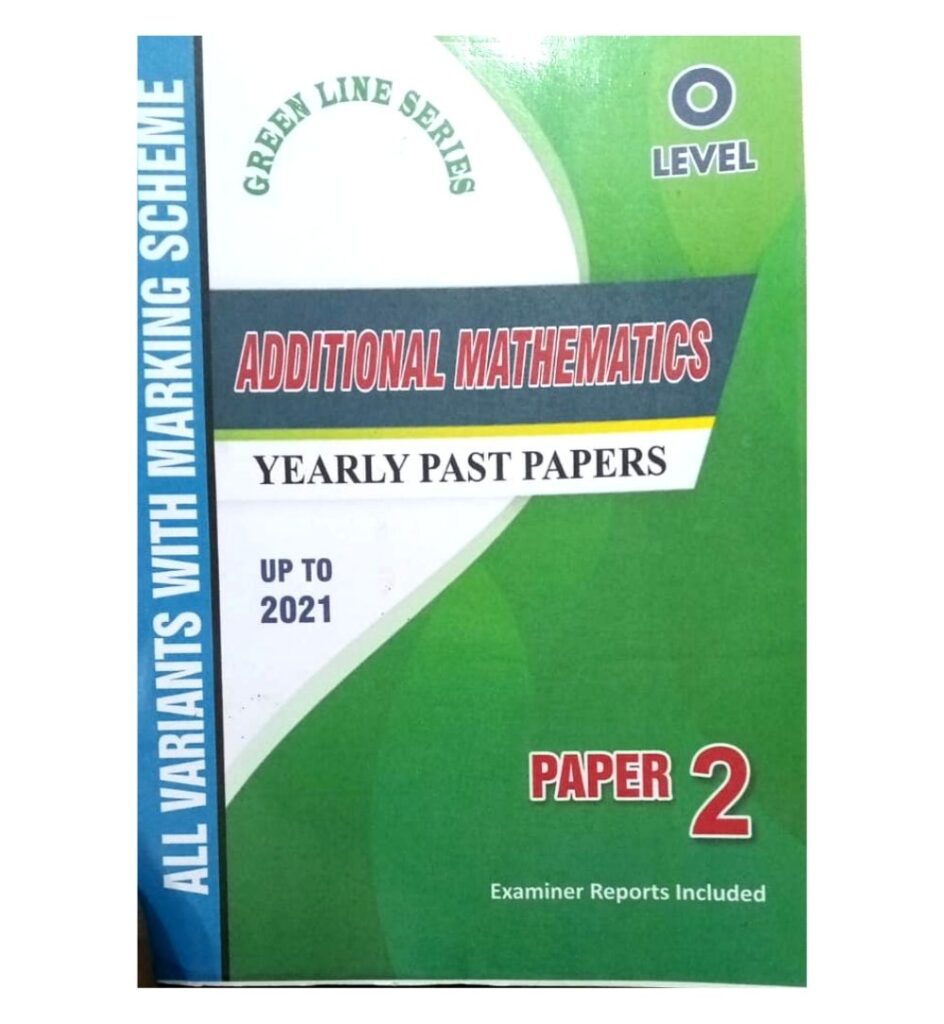 Buy Additional Mathematics Yearly Past Paper/paper 2 (0-Level)